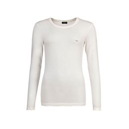Emporio Armani Longsleeve 1er Pack in Wei&szlig; | Gr.: L