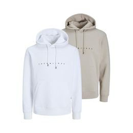 Jack & Jones Jack & Jones Sweatshirt / Hoodie Star in Beige / wei&szlig; | Gr.: L