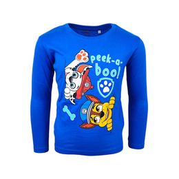 Langarmshirt PAW PATROL in Blau | Gr.: 128
