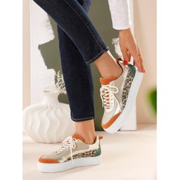 Heine Sneaker in beige-bunt | Gr.: 41