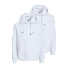 Jack & Jones Jack & Jones Sweatshirt / Hoodie Star in Wei&szlig; | Gr.: M