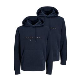 Jack & Jones Jack & Jones Sweatshirt / Hoodie Star in Dunkelblau | Gr.: XXL