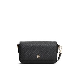 Tommy Hilfiger Umh&auml;ngetasche &raquo;TH ICON CONV CROSSOVER MONO&laquo;, Damen Schultertasche, Minibag mit TH-Logopr&auml;gung schwarz