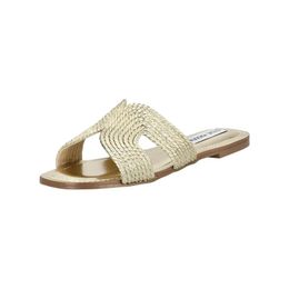 Steve Madden Pantolette »Pantoletten Lederimitat« Gold 36 36 Verschluss: Schlupfschuh