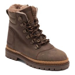 bisgaard Winterboots »gert lamb« Sneaker mit Lammfell, Größenschablone zum Download rustic brown 33 33 Modisch, robuster Schnürboots von bisgaard