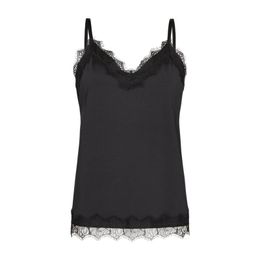 Freequent Spitzentop &raquo;FQBICCO-ST&laquo; mit Spaghetti-Tr&auml;gern black XL XL Top f&uuml;r Damen von Freequent