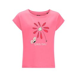 Jack Wolfskin T-Shirt »GOOD DAY T G« pink-lemonade 152 152 Mädchen-T-Shirt