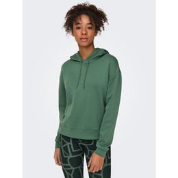 Only Play Kapuzensweatshirt »ONPLOUNGE LS HOOD SWEAT - NOOS« Duck Green XL XL Kurz geschnittener Hoodie von Only Play