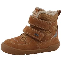 Lurchi Barfußschuh »Juppy Barefoot TEX« Klettboots mit TEX-Ausstattung, Größenschablone zum Download camelfarben 25 25 Robuster Klettboots für die...