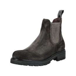 Nero Giardini Stiefelette »Stiefelette Leder/Textil« Carbon 42 42 Verschluss: Schlupfschuh