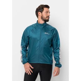 Jack Wolfskin Outdoorjacke »MOROBBIA WIND JKT M« blue-daze M (50) M (50) Softshelljacke