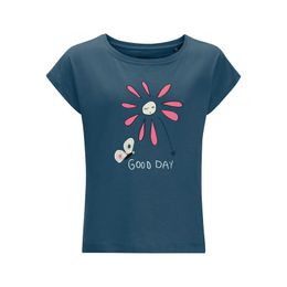Jack Wolfskin T-Shirt »GOOD DAY T G« dark-sea 116 116 Mädchen-T-Shirt