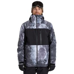 Quiksilver Snowboardjacke »Sycamore Printed« Thermostamp Grayscale L L TECHNOLOGIE