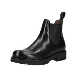 Nero Giardini Stiefelette »Stiefelette Leder/Textil« Schwarz 44 44 Verschluss: Schlupfschuh
