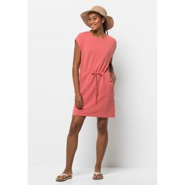 Jack Wolfskin Shirtkleid »SOMMERWALD DRESS« faded-rose XL (46) - Normalgrößen Normalgrößen XL (46) Kleid mit Taschen