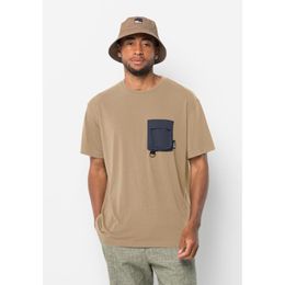 Jack Wolfskin T-Shirt »WANDERTHIRST T M« sandstorm XL (54/56) XL (54/56) Luftiges T-Shirt