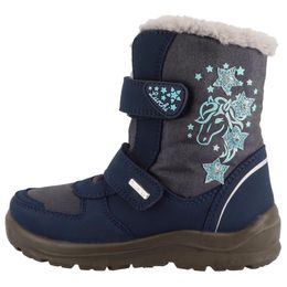 Lurchi M&auml;dchen Winterboots &raquo;Kasandra SYMPATEX&laquo; Klettboots mit Glitzer, Gr&ouml;&szlig;enschablone zum Download blau 26