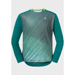 Schöffel SCHÖFFEL Radtrikot »Longsleeve Altitude M« 6855 - grün 46 46 Hohe Bewegungsfreiheit durch 2-Wege-Stretch