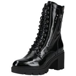 Nero Giardini High-Heel-Stiefelette »Stiefelette Leder« Schwarz 40 40 Verschluss: Schnürung