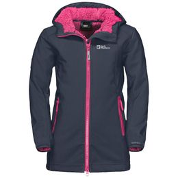 Jack Wolfskin Softshellmantel »KISSEKAT COAT GIRLS« night-blue 140 140 Softshellmantel