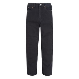 Levi's® kids LEVI'S KIDS Weite Jeans »LVG RIBCAGE STRAIGHT« Straight Fit, for GIRLS black heart 16 (164) - N-Gr N-Gr 16 (164) 5-pocket-Jeans von Levi's Kids...
