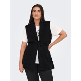 Only CARMAKOMA Strickweste »CARKATIA SL RIB WRAP VEST KNT« Black S S Strickweste von Only CARMAKOMA