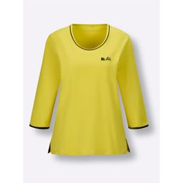 feel good Damen Shirt, limone, Gr&ouml;&szlig;e 52/54