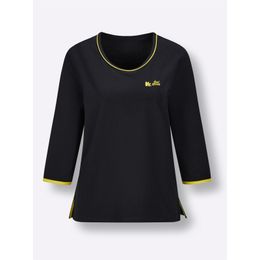 feel good Damen Shirt, schwarz, Gr&ouml;&szlig;e 36/38