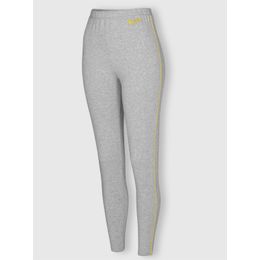 feel good Damen Leggings, grau-meliert, Gr&ouml;&szlig;e 48/50