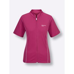 Catamaran Sports Damen Funktionsshirt mit 3-teiliger R&uuml;ckentasche, fuchsia, Gr&ouml;&szlig;e 48/50