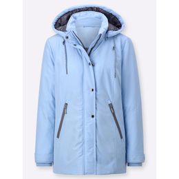 WITT Damen Jacke mit weitenregulierbaren &Auml;rmeln, eisblau, Gr&ouml;&szlig;e 24