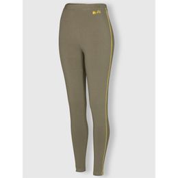feel good Damen Leggings, khaki, Gr&ouml;&szlig;e 36/38