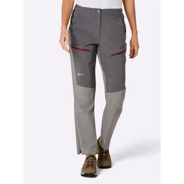 Catamaran Sports Damen Outdoorhose mit Rei&szlig;verschluss am Saum, anthrazit, Gr&ouml;&szlig;e 38