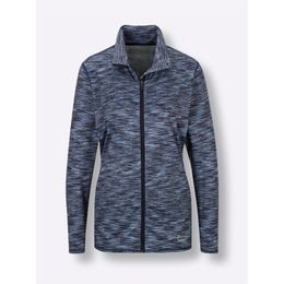Catamaran Damen Funktionsjacke mit 2 seitlichen Taschen, himmelblau-gemustert, Gr&ouml;&szlig;e 40/42