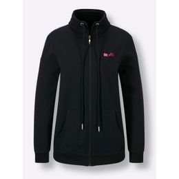 feel good Damen Jacke, schwarz, Gr&ouml;&szlig;e 36/38