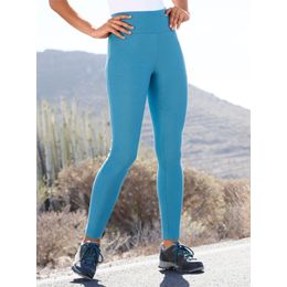 Catamaran Sports Damen Leggings , innen w&auml;rmend angeraut, topas, Gr&ouml;&szlig;e 52/54