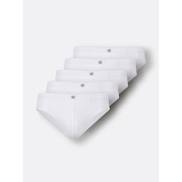 WITT Herren Slip, wei&szlig;, Gr&ouml;&szlig;e 5