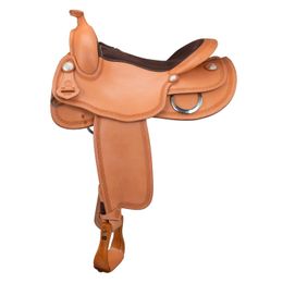 Deuber & Partner Westernsattel SM Allrounder braun 16 Zoll