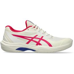 asics Game Ff Clay-Oc Tennisschuhe Damen - weiß - Gr. 39 1/2 - Mesh/Synthetik