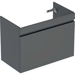 Geberit Renova Plan Waschtischunterschrank 501910JK1 83,2 x 60,6 x 44,6 cm, lava, lackiert matt