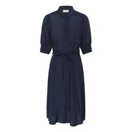 Kaffe Blusenkleid 'Emine' Damen Gr&ouml;&szlig;e 34 navy Winterkleid