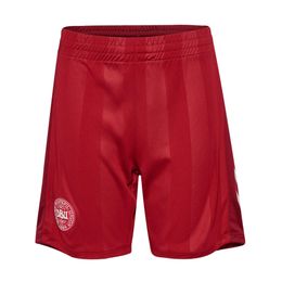 Hummel Sportshorts 'Em 2025' Jungen Gr&ouml;&szlig;e 152 rot / dunkelrot / wei&szlig;