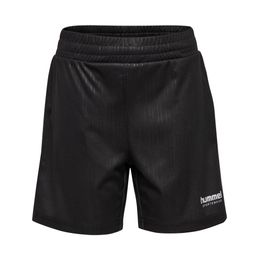 Hummel Sportshorts Jungen Gr&ouml;&szlig;e 110/116 schwarz / wei&szlig;