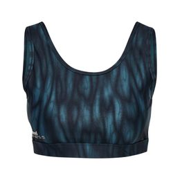 Hummel Sport-BH 'Hiit' Damen Gr&ouml;&szlig;e XL cyanblau / schwarz