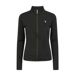U.S. Polo Assn. Sweatjacke 'Kira' Damen Gr&ouml;&szlig;e M schwarz