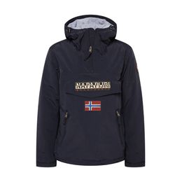 Napapijri Jacke 'Rainforest' Herren Gr&ouml;&szlig;e XL beige / blau / rot / schwarz