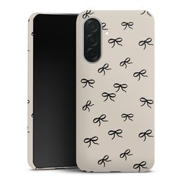 DeinDesign Galaxy A26 Handy Premium Case Smartphone Handyhülle Schutzhülle matt Schleifen Muster Bow Premium Case
