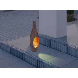 Globo Sun Solarleuchte LED Schwarz, 1-flammig