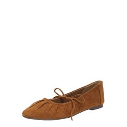 ABOUT YOU Ballerina 'Alma' Damen Gr&ouml;&szlig;e 37 cognac Sommerschuhe