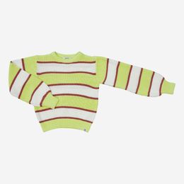 Garcia Gelber Pullover mit Streifen